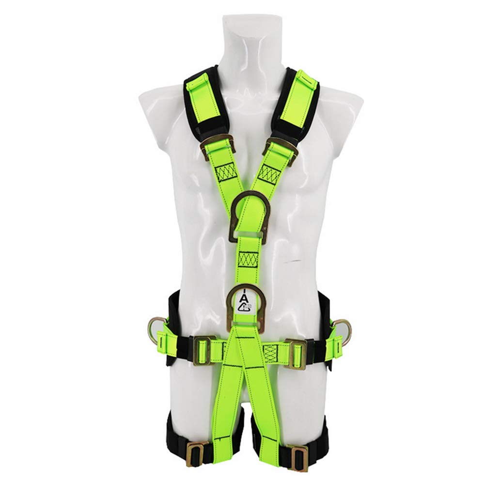 Mylw Construction Harness Outdoor Aerial Work Fall Proof Full Body ...