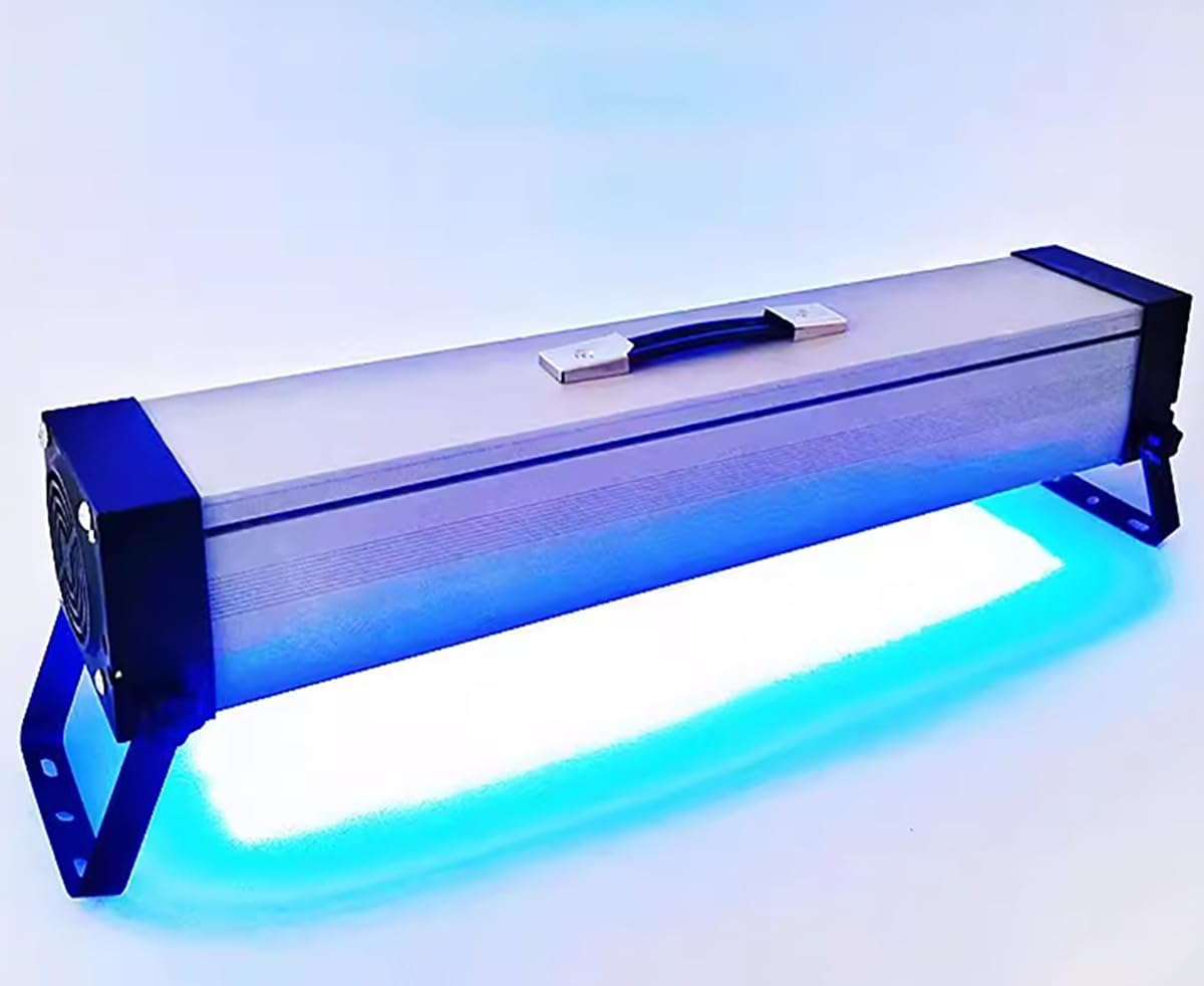 Amazon.com: Large UV Lamp for Resin Curing 240W Air-cooled Portable LED ...