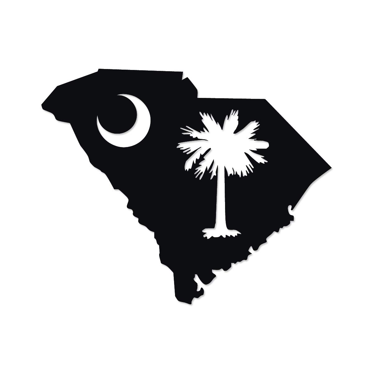 South Carolina Palmetto Tree Outline