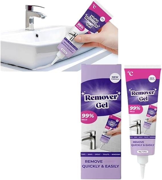 Vex Clean Mould Remover Gel, Powerful VexClean Cleaning Gel, Penetrates ...