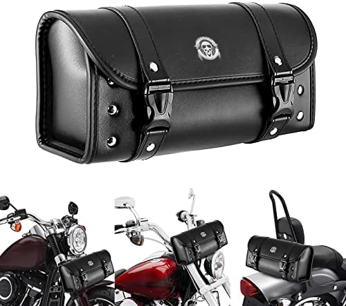 HCmotorku Motorcycle Handlebar Bag Saddlebag Tool Bags Fork Roll Barrel ...