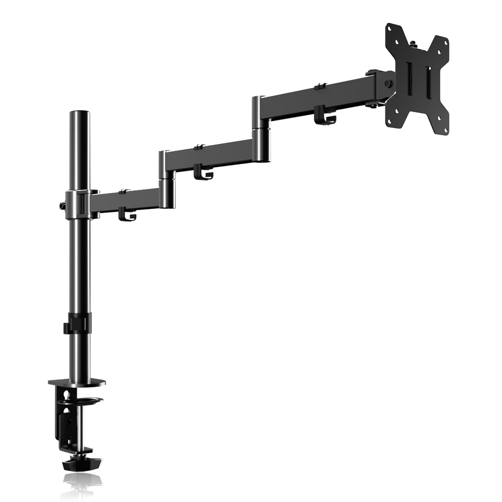 Buy Single Long Monitor Stand 13 To 32 Inch Computer Monitor Desk