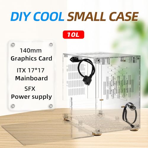 Electronikz - Sanpyl Mini ITX PC Case Review - Premium Clear Acrylic ...