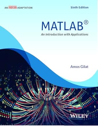 MATLAB: An Introduction with Applications, 6ed, An Indian Adaptation ...