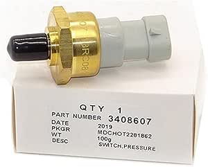 Amazon.com: DOMOJT 3408607 1/8NPT Low Oil Pressure Sensor for Diesel ...