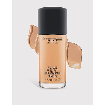 Amazon.com : MAC Studio Fix Fluid SPF 15 - N4.5 Foundation Women 1 oz ...