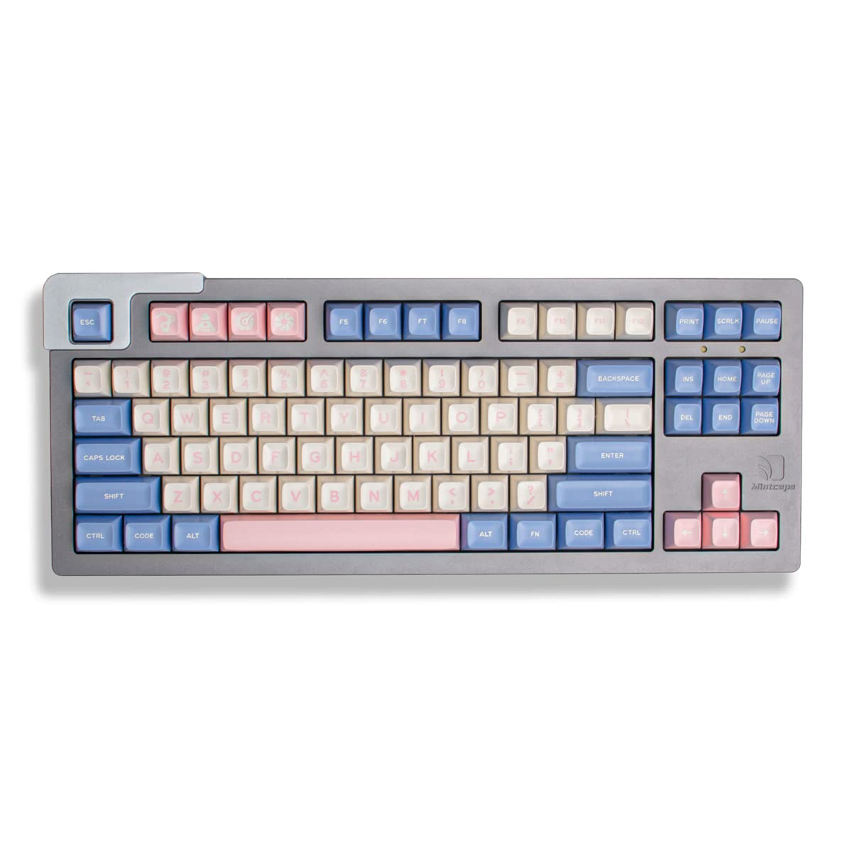 Buy Pink Keycaps 237 Keys SA Profile Double ANSI/ISO Layout Keycap Set ...