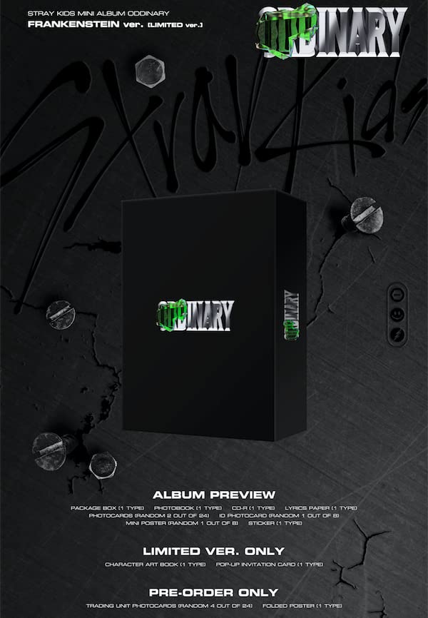 STRAY KIDS – ODDINARY LIMITED EDITION [FRANKENSTEIN ver.] MINI Album ...