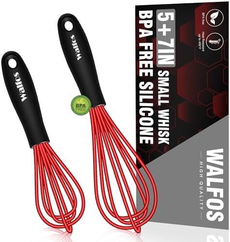 Amazon.com: Farberware Professional Silicone Mini Whisks (Red, Set of 2 ...