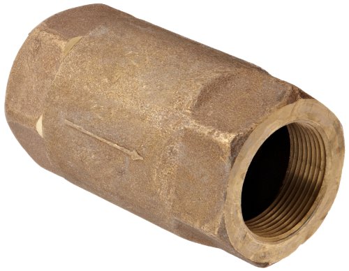 Dixon 61-107 Brass Ball Cone Check Valve, 1-1/2" NPT Female ...