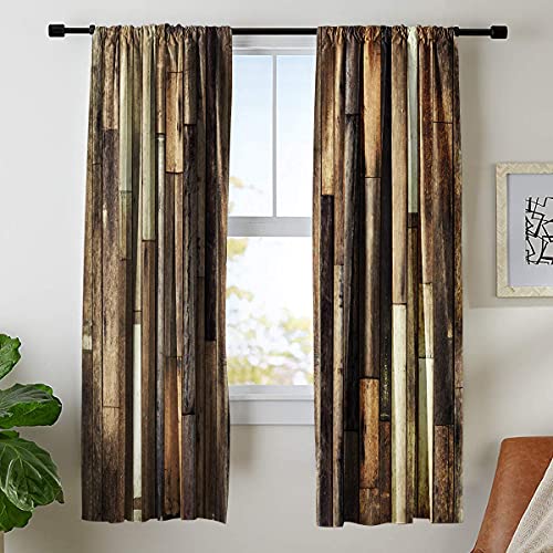 Barn Wood Drapes - Create a Rustic Look the Easy Way