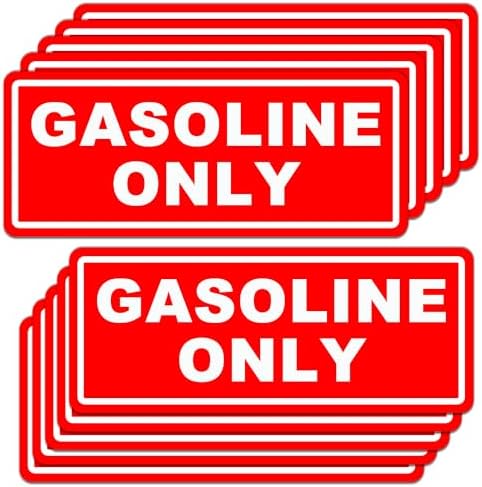 Amazon.com: Gas Sticker, Gasoline Decals for Fuel Cans and Outdoor ...