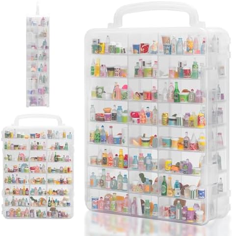 Amazon.com: JOYMOMO 48 Slots Mini Brand Storage Case with Mini Brands ...