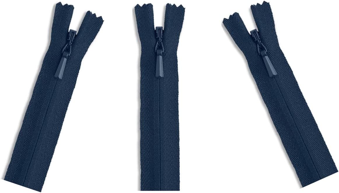 Amazon.com: YKK #3 Invisible (Conceal) Zippers - Perfect for Clothes ...