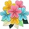 Amazon.com: ADLKGG Paper Flower Fan Party Decorations, Pink Paper Fan ...