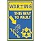 Amazon.com: Flinelife Fallout Shelter Sign - 8x12, Fallout Warning ...