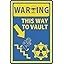 Amazon.com: Flinelife Fallout Shelter Sign - 8x12, Fallout Warning ...