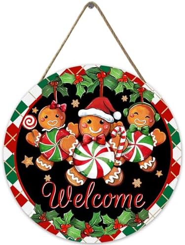 Amazon.com: Round Metal Tin Sign Rustic Wall Decor Wall Plaque ...