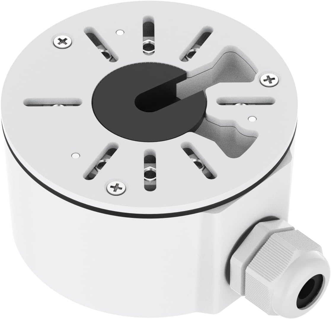 Amazon.com : Universal Bullet Security Camera Junction Box Mount ...