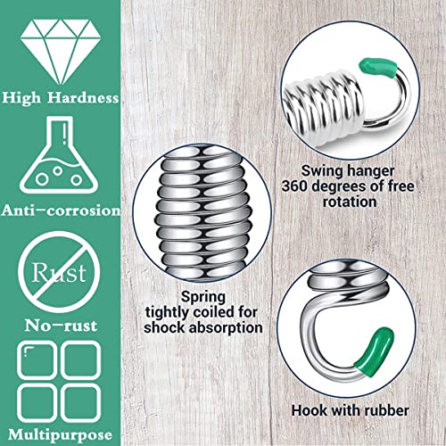 Snapklik.com : 2PCS Hammock Chair Spring, Premium Porch Swing Springs ...