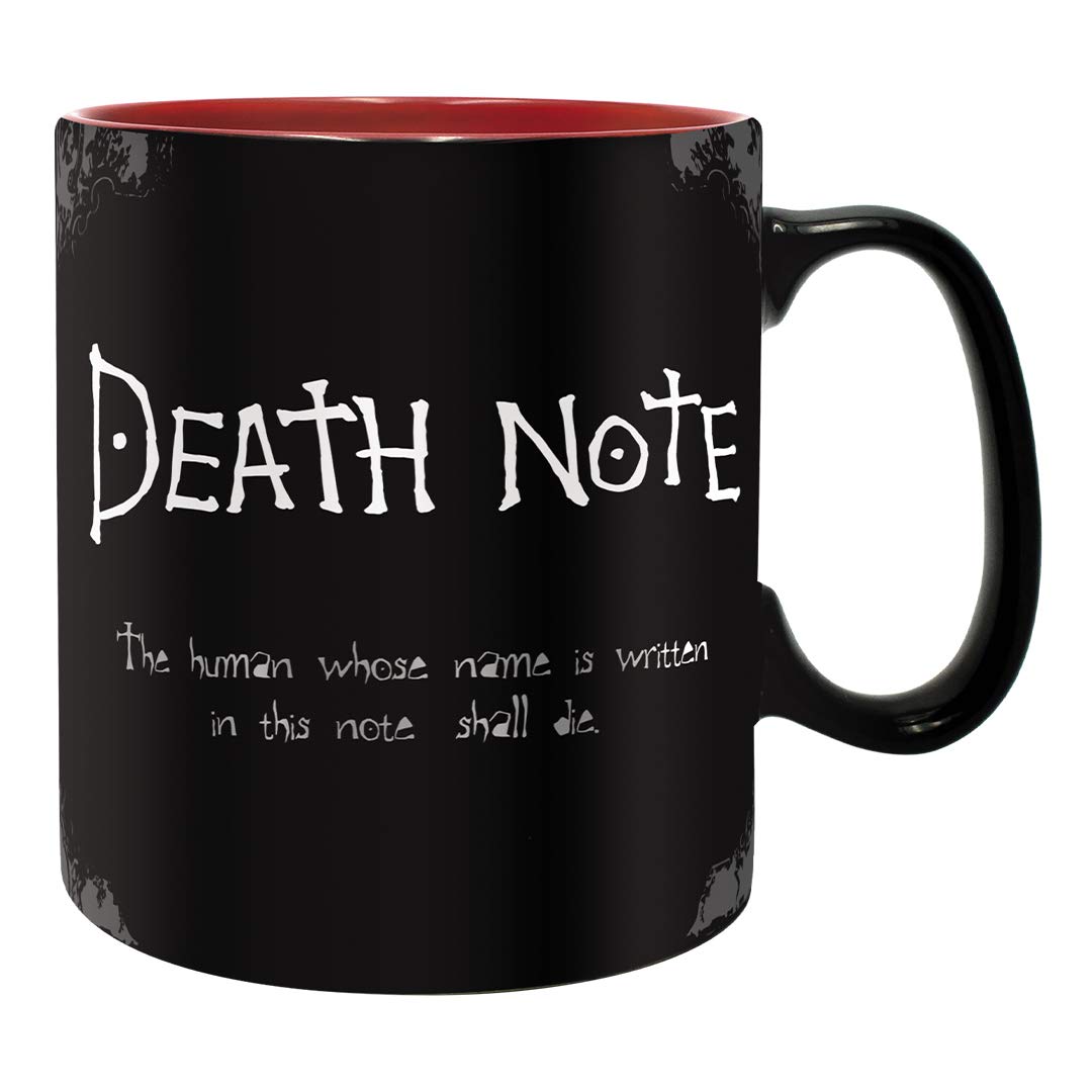 Amazon.com: ABYSTYLE Death Note Shinigami Ceramic Coffee Tea Mug 16 Oz ...