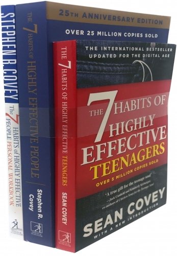 Stephen R.Covey 3 Books Collection Set (The 7 Habits of Highly ...
