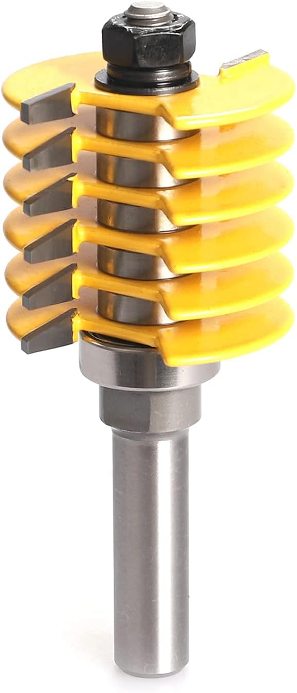 Finger Joint Router Bit Tenon Cutter Industrial Grade for Wood Tool 8mm ...