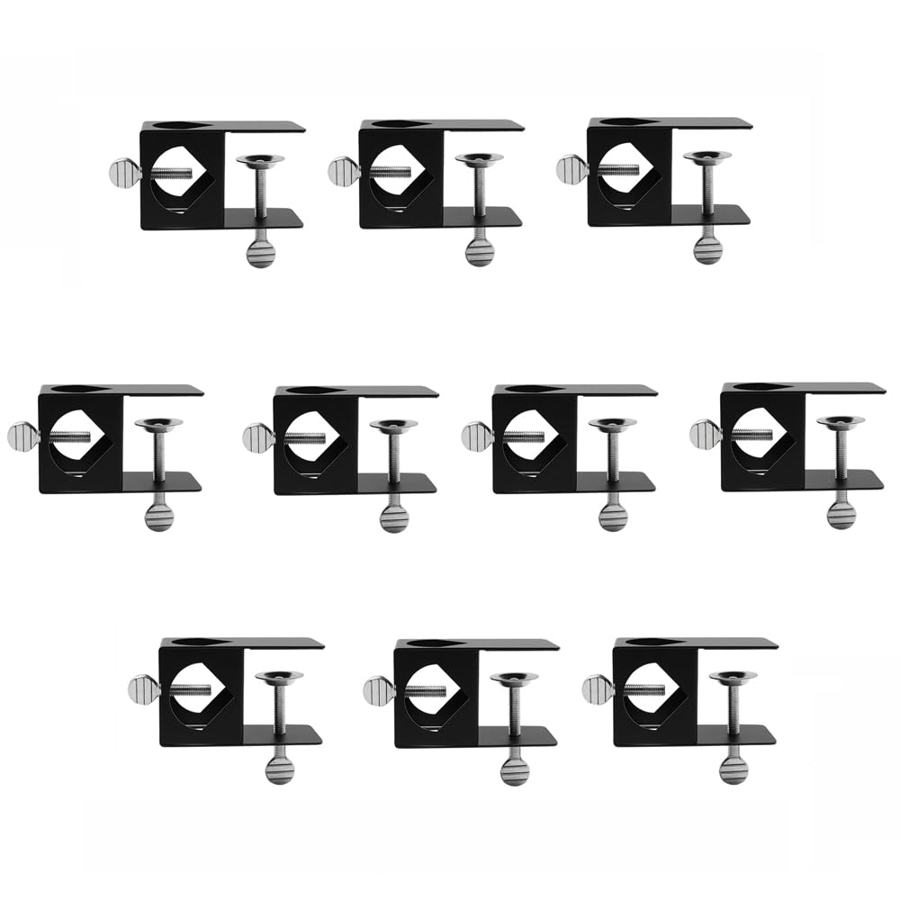 Snapklik.com : Deck Torch Clamp Outdoor Torch Mount Holder Metal Black ...