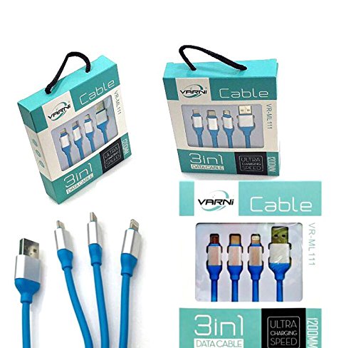 Varni Ultra Charging Speed Data Cable 3 in 1 : Amazon.in: Electronics