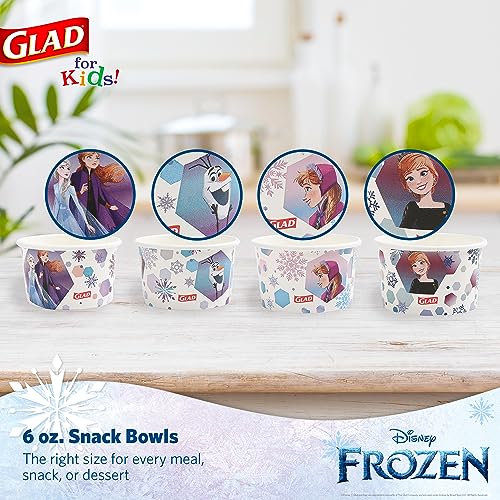 Snapklik.com : For Kids Disney Frozen 6oz Paper Snack Bowls, Lids Not ...