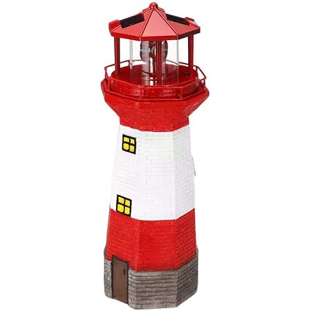 Amazon.com: Solar Powered Lighthouse Garden/yard Decor Stake Color ...