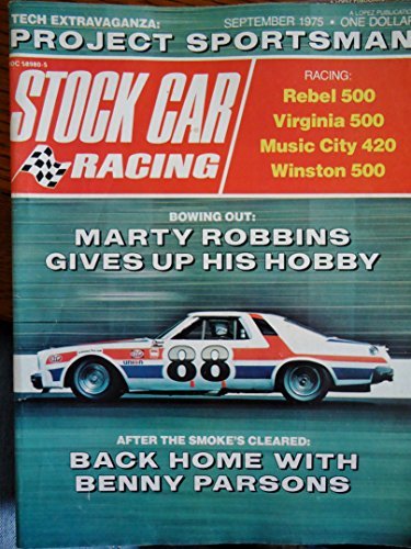 Stock Car Racing Magazine. September, 1975 Issue.: Richard Benyo ...