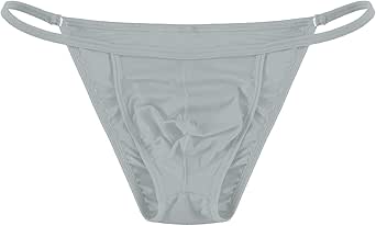 Daenrui Men's Sheer Mesh Jockstrap String Thong See-Through Bulge Pouch ...