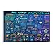 Amazon.com: The Map of Quantum Physics Poster, Physics Poster, Physics ...