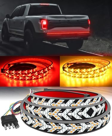 Amazon.com: TOPKU LED Pickup Truck Tail Light Strip,Truck Tailgate ...