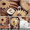 Amazon.com: Swono Clock Gear Table Covers 52x70 Inch Steampunk Old ...