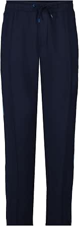 Messi Men's Lifestyle Tricot Pants, Comfortable Fit with Drawstring ...