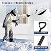 Amazon.com : Large Portable Snow Shovel for Driveway: 52-Inch Extended ...
