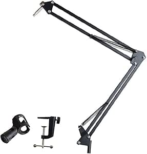 Amazon.com: Microphone Conference Microphones Holder Height Adjustable ...