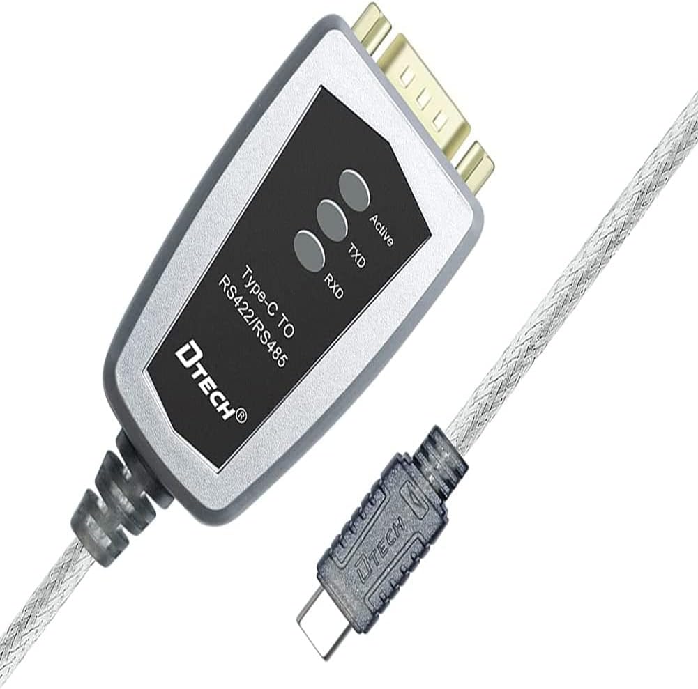 DTECH USB C to Serial RS422 RS485 Adapter with FTDI Chip Breakout Board ...