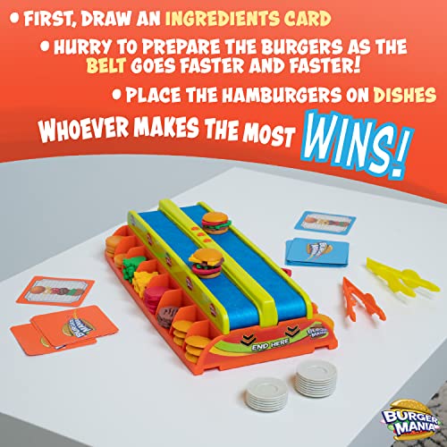 Snapklik.com : Burger Mania Sizzling Build-A-Burger Game, Fast-Paced ...