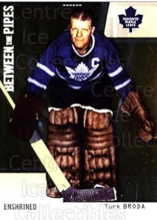 Amazon.com: (CI) Turk Broda Hockey Card 2002-03 Between the Pipes (base ...