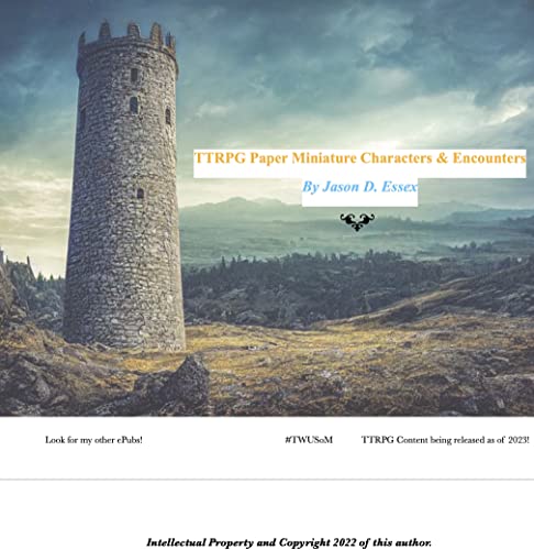 Amazon.com: TTRPG Paper Miniature Characters & Encounters: A Third ...