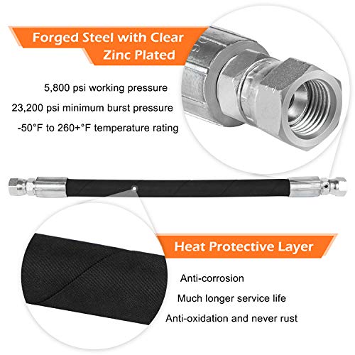 Snapklik.com : High Pressure Oil Pump HPOP Hoses Lines Kit & Crossover ...