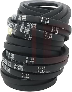 B Type V-Belt Belt B64 To B114 B Type Triangle Belt Machinery V Belt ...