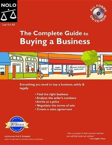 Amazon.com: The Complete Guide to Buying a Business (Book with CD-Rom ...