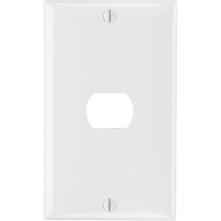 Legrand-Pass & Seymour K2 Plastic Despard Opening Wall Plate Two ...