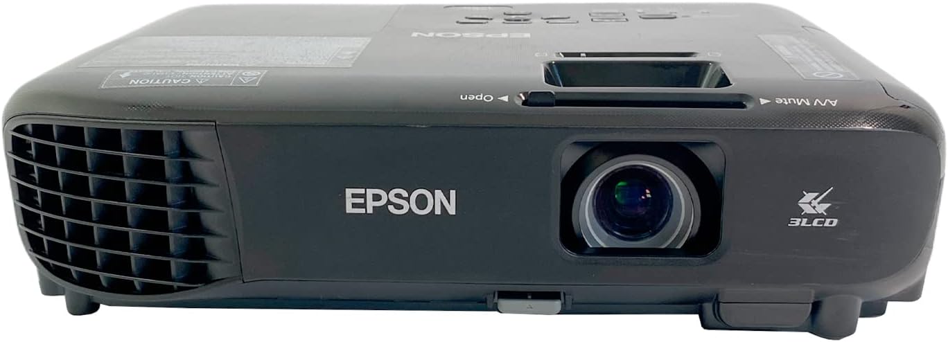 Amazon.com: Epson PowerLite 1266 3600 Lumen WXGA 3LCD Projector, Bundle ...