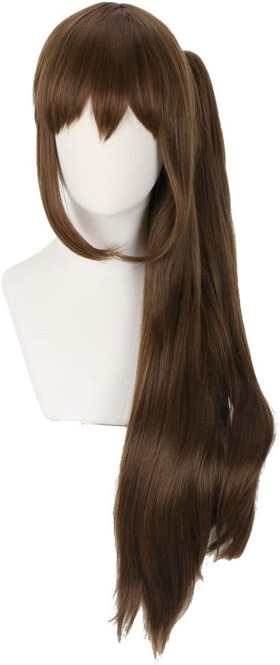 Amazon.com: Xingwang Queen Anime Cosplay Wig Short Blonde Gradient Pink ...