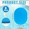 Amazon.com : HFYZZ 6 Pcs Poolside Seating Mat Seat Cushion, Soft Oval ...